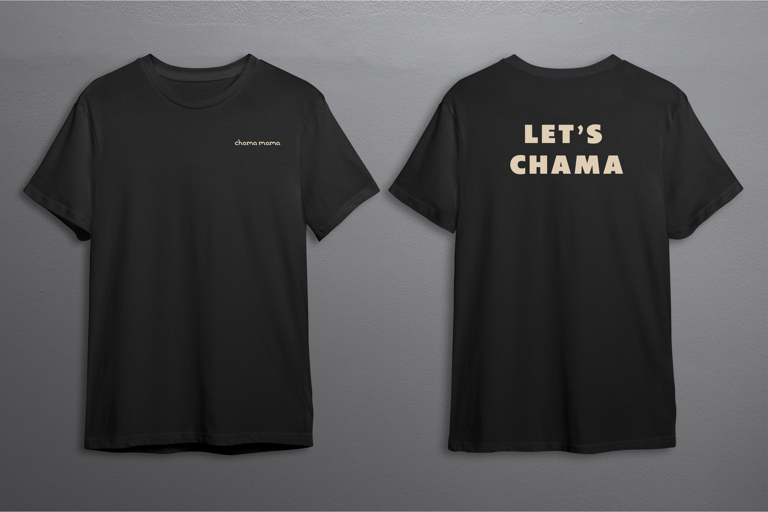 Unisex Let's Chama T Shirt | Chama Mama | Georgian Restaurant in NY