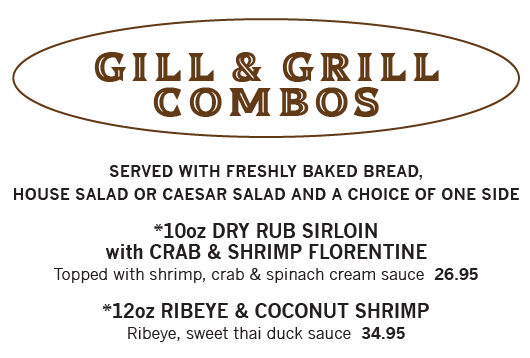 TBonz Myrtle Beach Menus