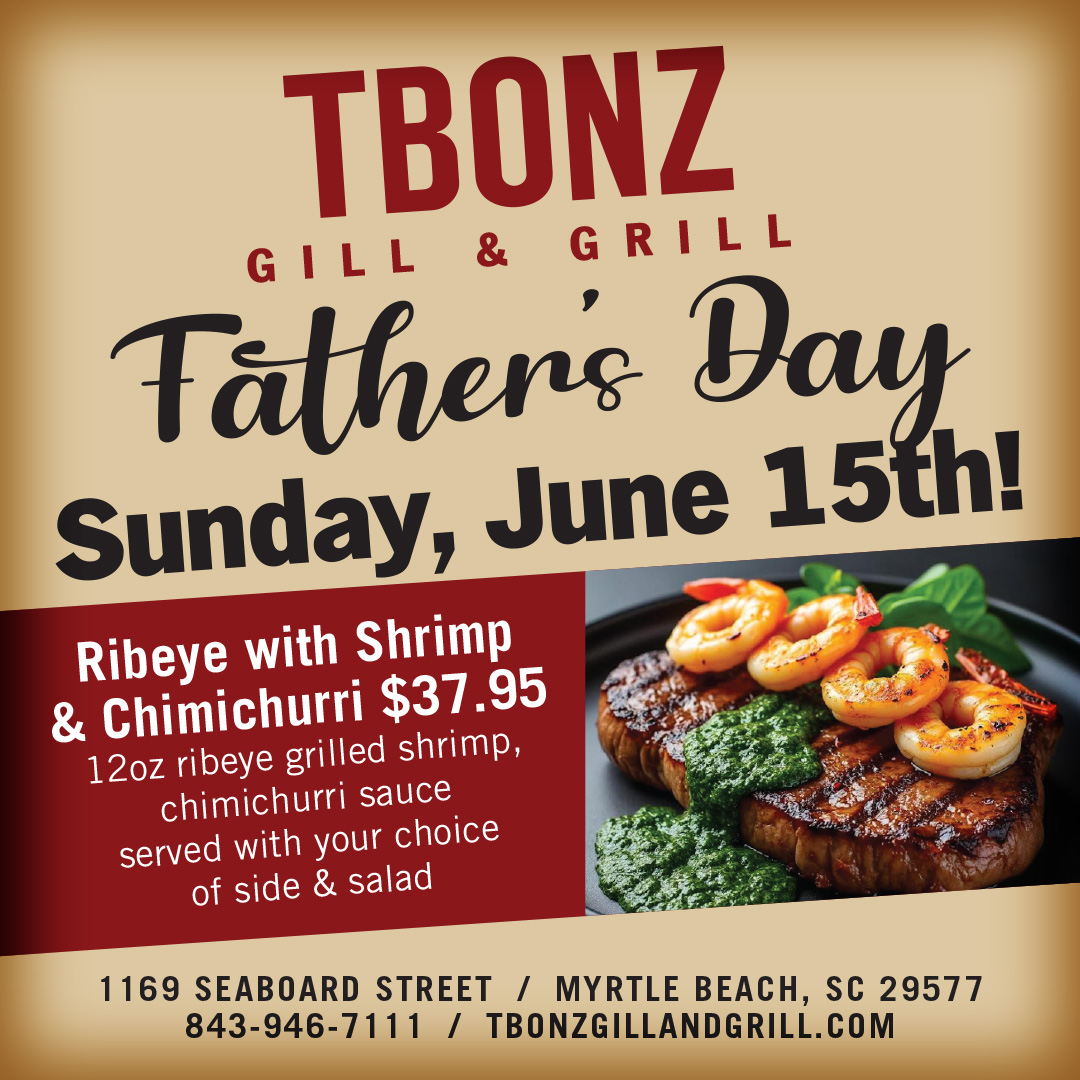 Father's Day 6/15 | TBonz Gill & Grill