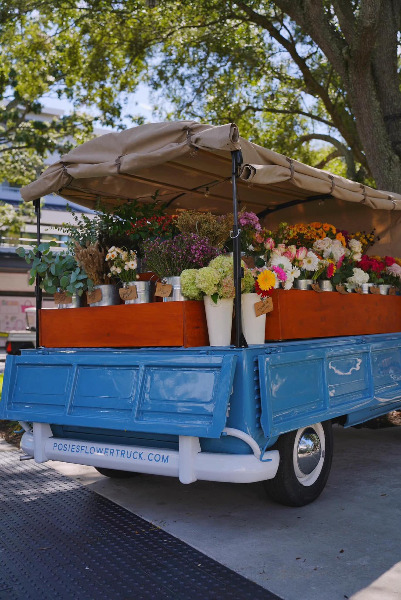 Posies at The Shop | Armature Works in Tampa, FL