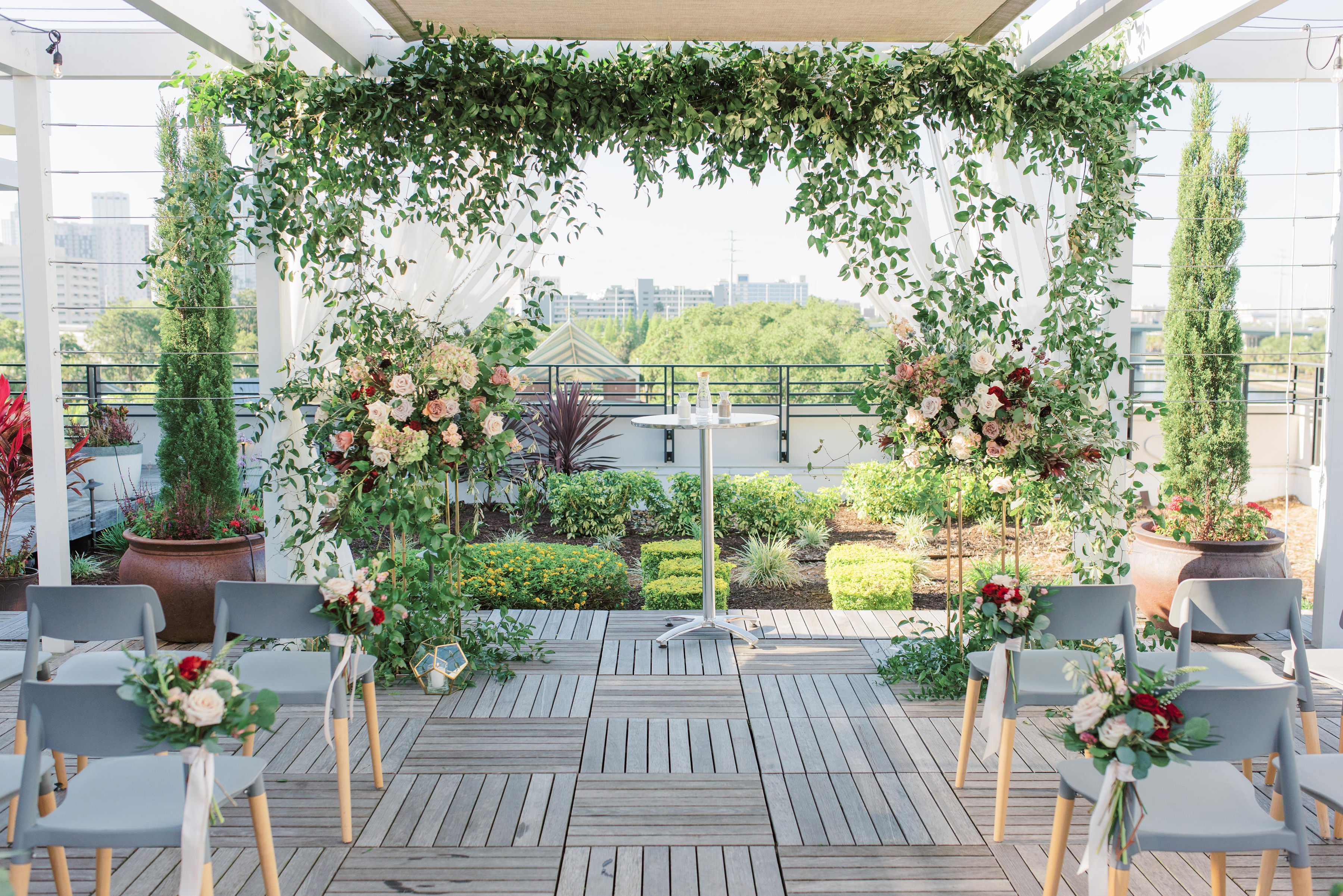 Rooftop 220 Weddings | Armature Works in Tampa, FL