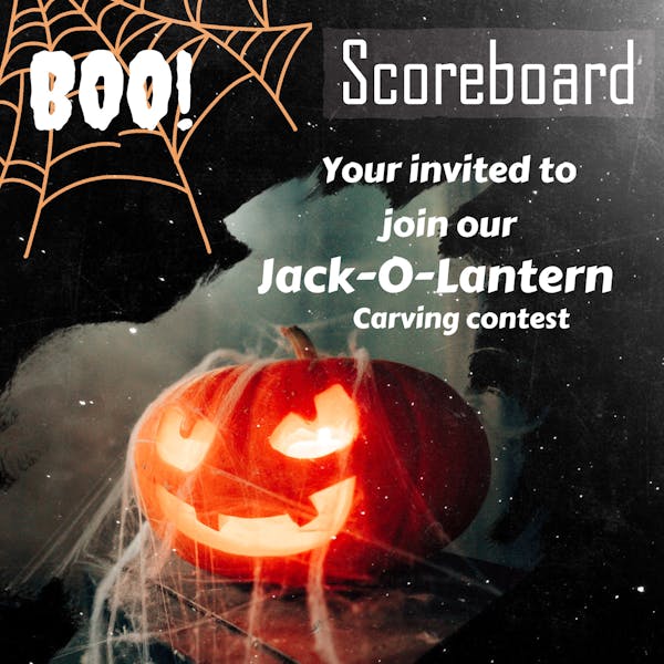 Jack-O-Lantern Carving Contest | Scoreboard Bar & Grill