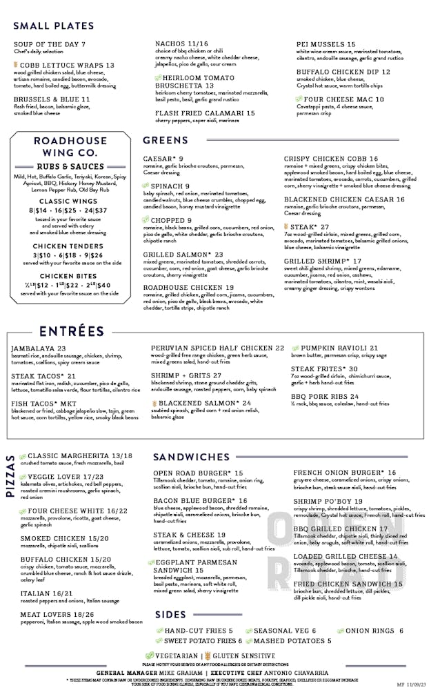 Open Road Merrifield - Restaurant & Bar