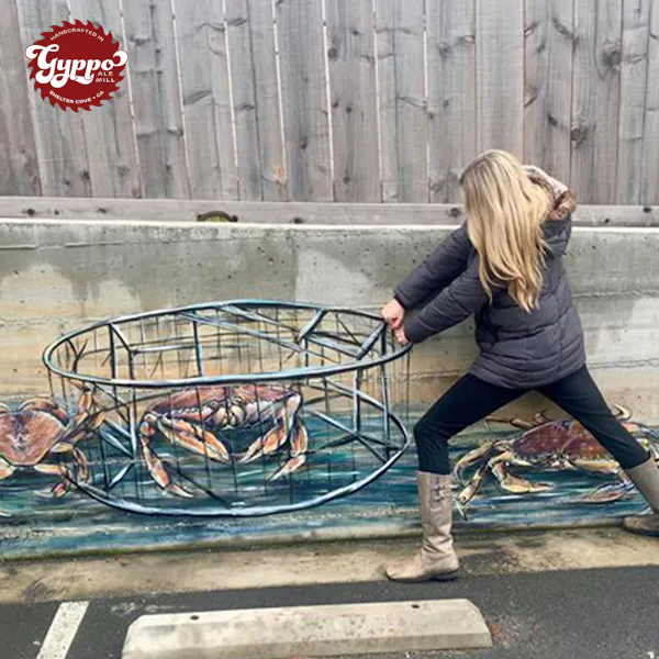 🦀 Crab Mural Escapade | Gyppo Ale Mill | Brewery In Shelter Cover, CA
