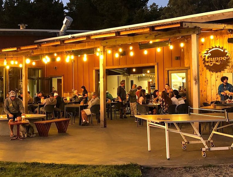 Beer Garden | Gyppo Ale Mill | Brewery In Shelter Cover, CA