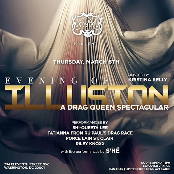 Evening of Illusion | Sax Dinner Theater and Lounge, Washington, DC
