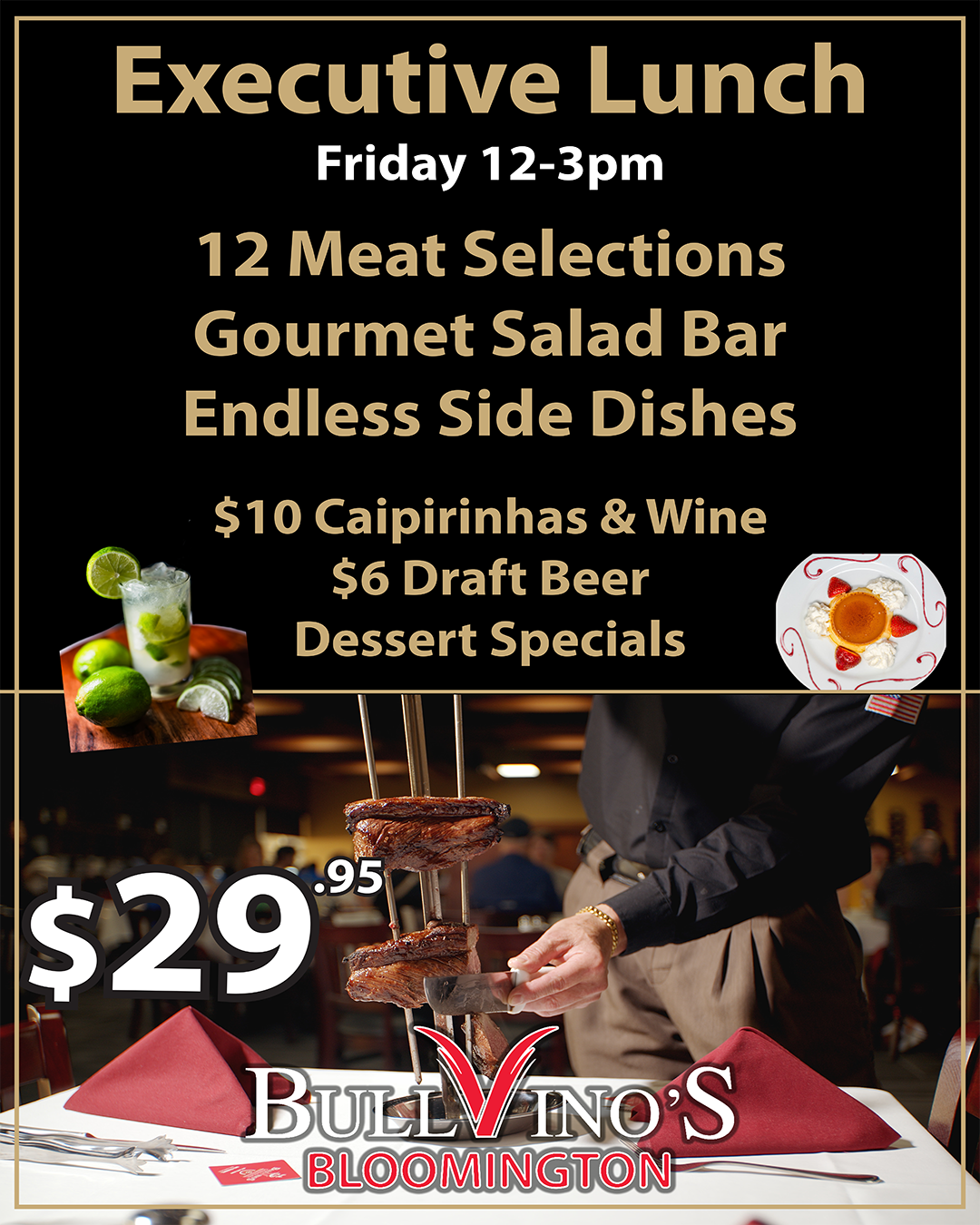 Specials | Bullvino’s Brazilian Steakhouse | Churrascaria | Brazilian ...