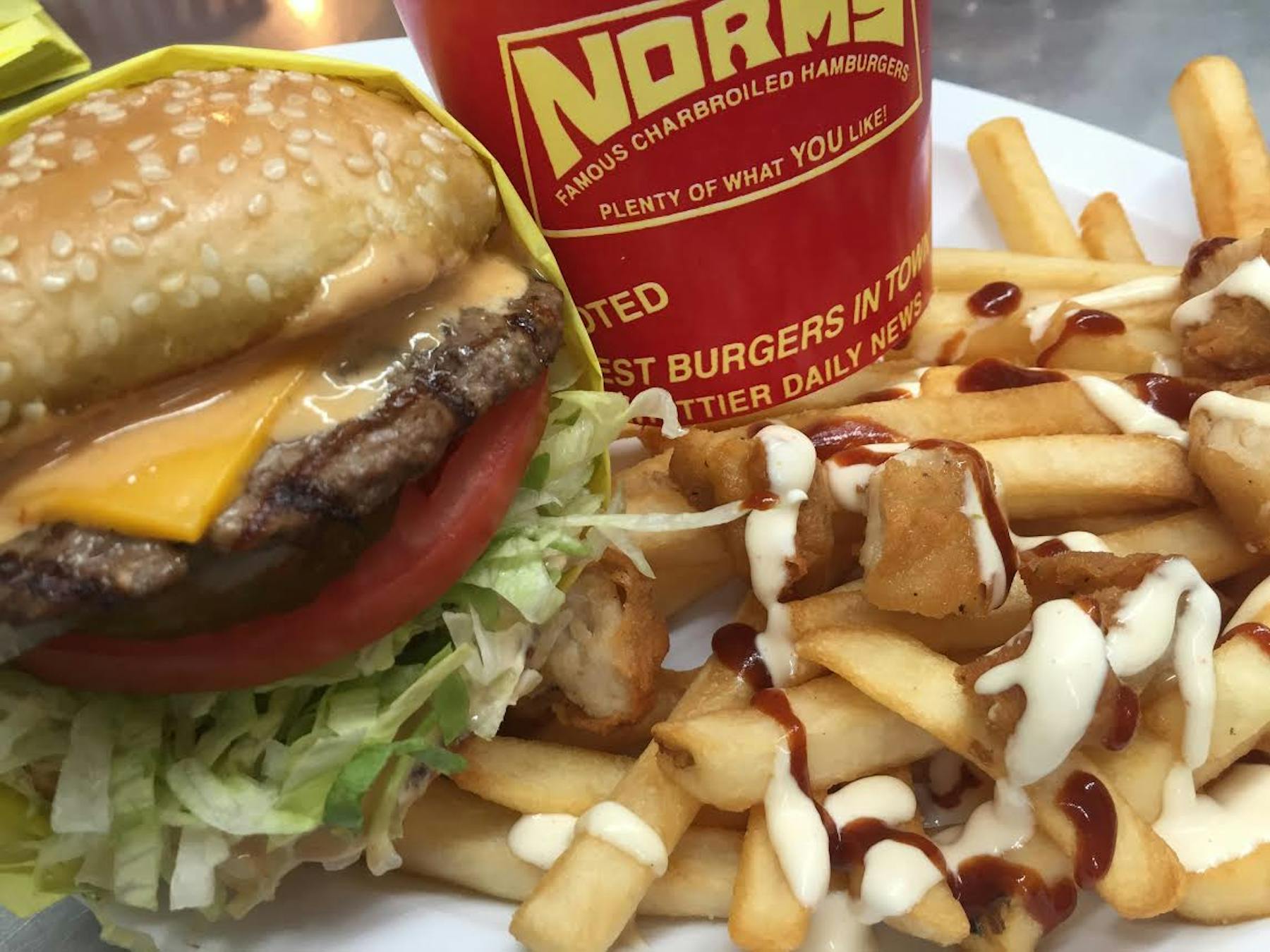 Menus | Norm's Famous Burgers in Whittier, CA