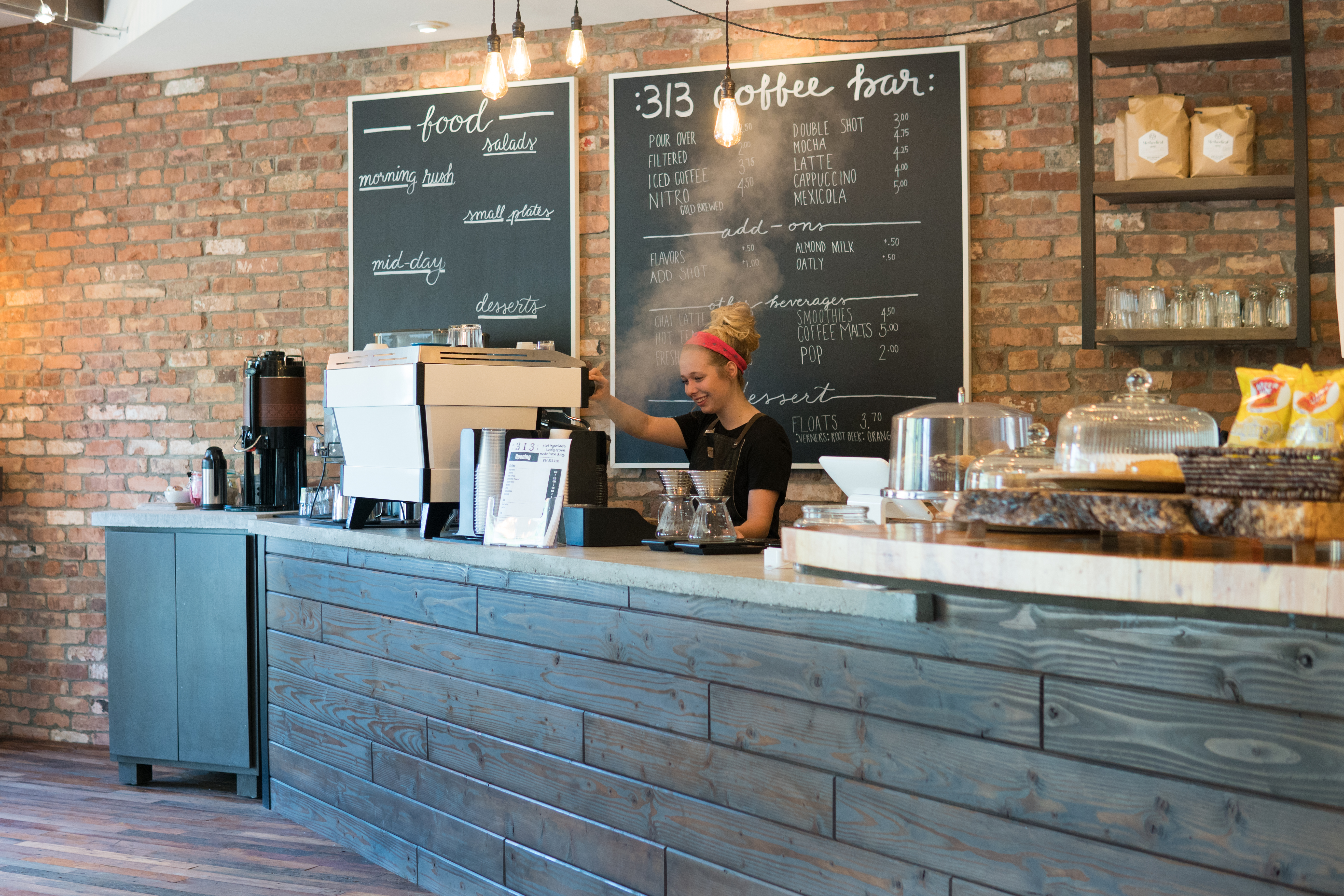 Hours + Location | 313 Cafe