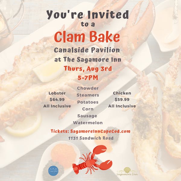 Classic Cape Cod Clambake at The Sag! | Sagamore Inn Restaurant