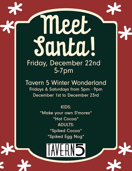 Winter Wonderland | Tavern 5 | American Restaurant in Pompton Plains, NJ