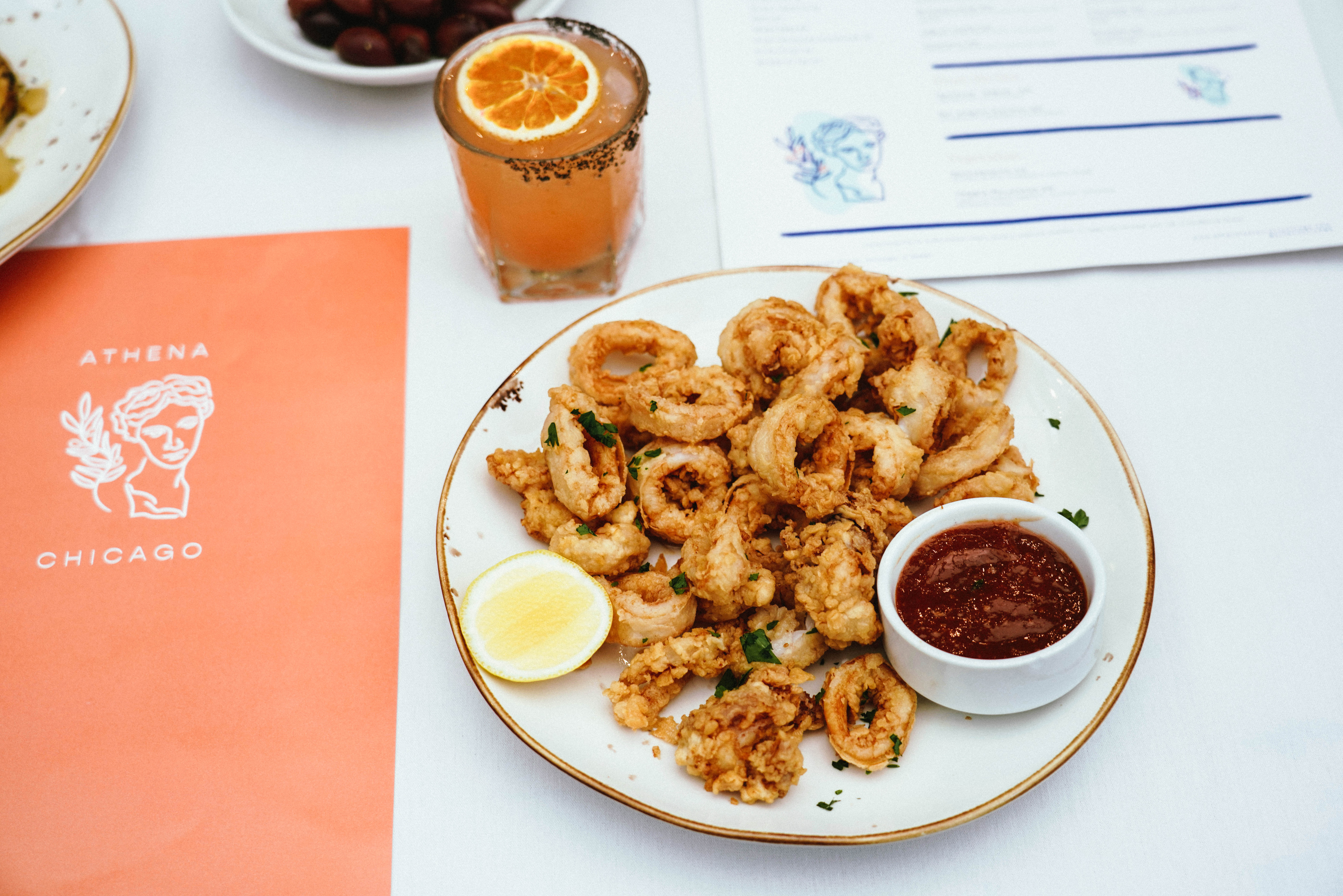 Menus | Athena Restaurant in Chicago, IL