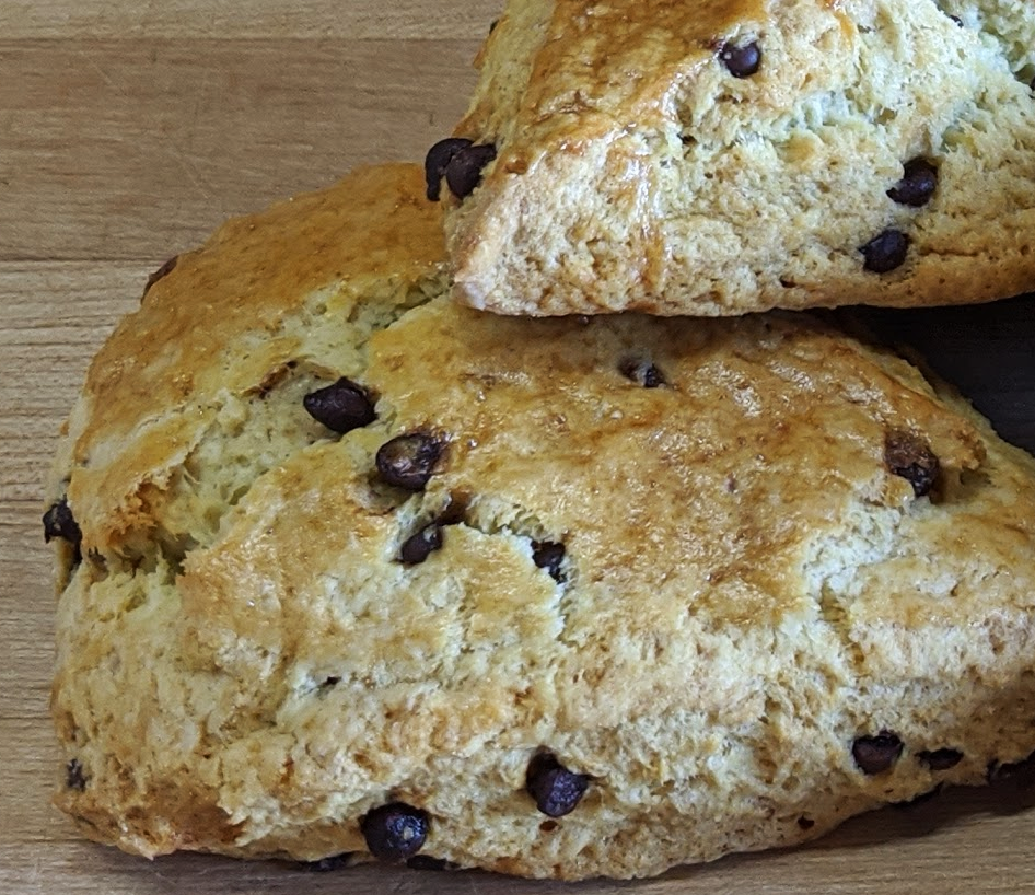 Frozen Unbaked Take & Bake - Chocolate Chip Scones - Bag of 8 | Bagel ...