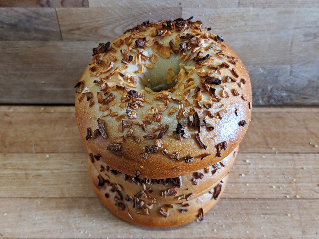 Onion Bagels - Bag of 6 | Bagel Sphere