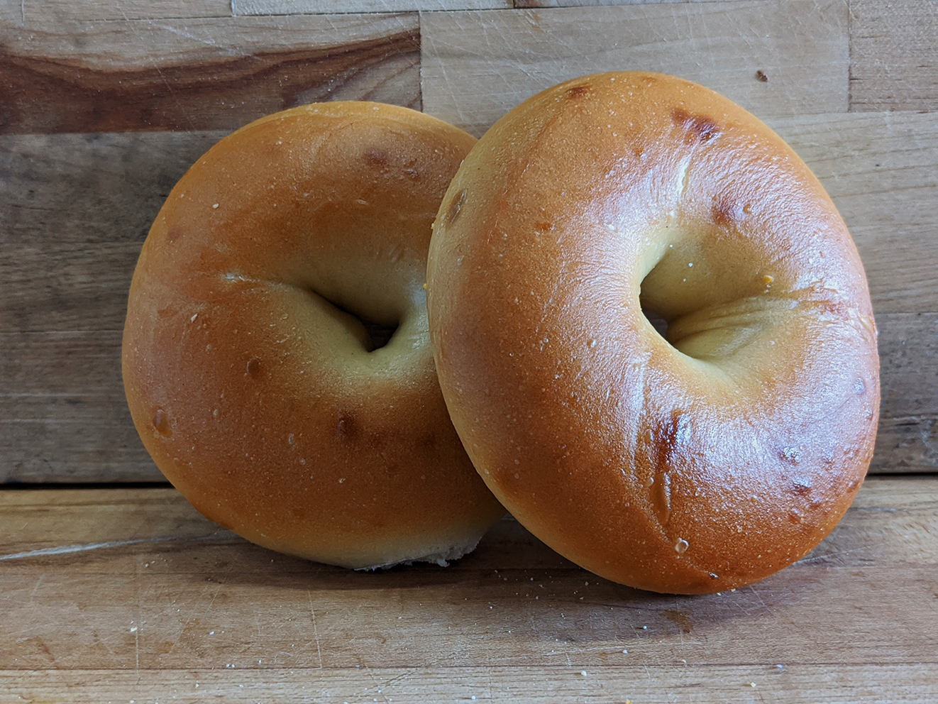 Plain Bagels - Bag of 6 | Bagel Sphere