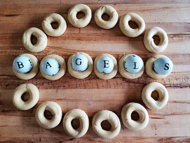 Frozen Unbaked Take & Bake - Plain Bagels - Bag of 12 | Bagel Sphere