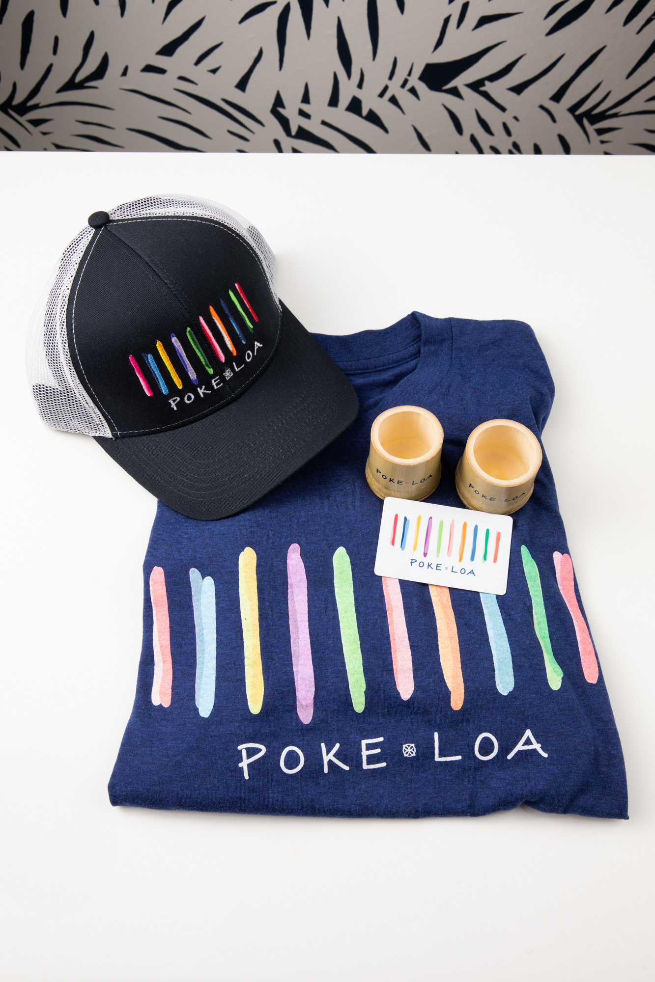 Navy Poke Loa T-Shirt | Poke Loa in NOLA