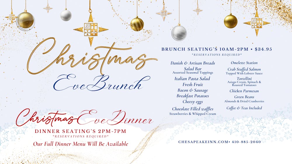 Menus | Chesapeake Inn | Seafood Restaurant in Chesapeake CIty, Maryland