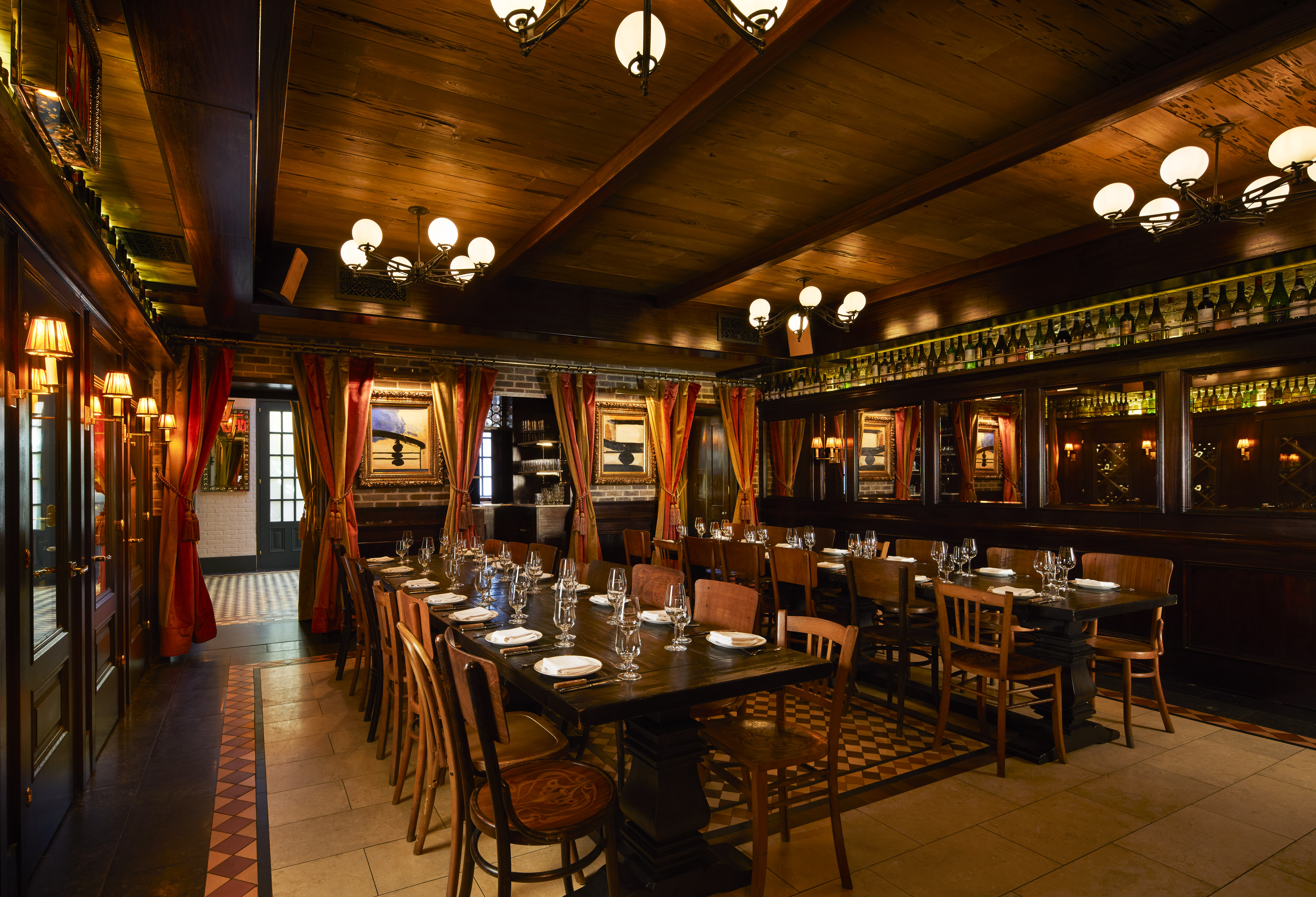 Cave À Vin | Private French Dining Room in NYC at Cafe Chelsea