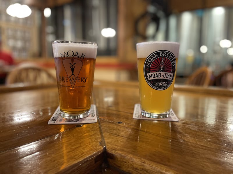 Menus | Moab Brewery in Moab, UT