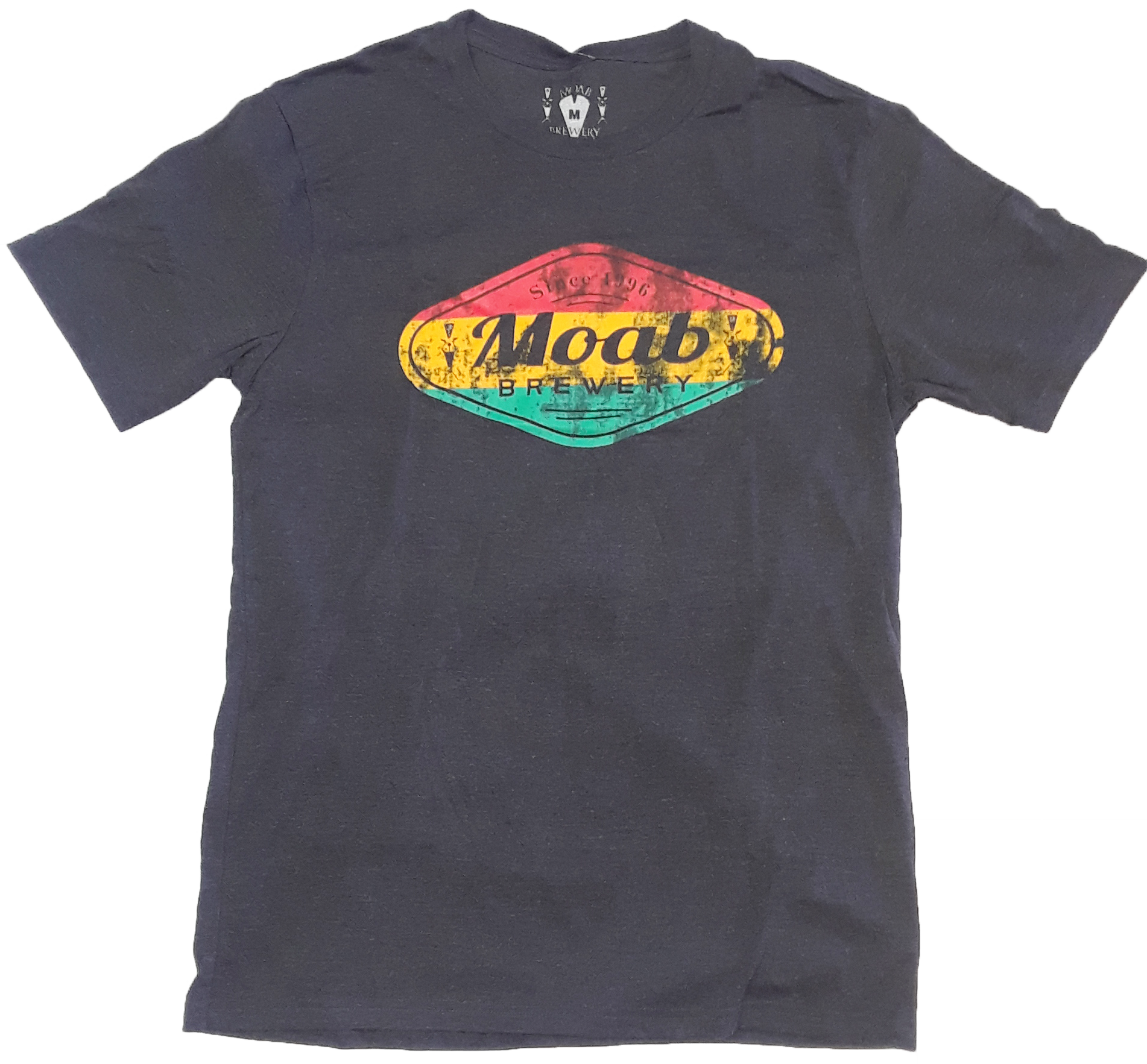 Tri Color Logo Short Sleeve Tee | Moab Brewery in Moab, UT