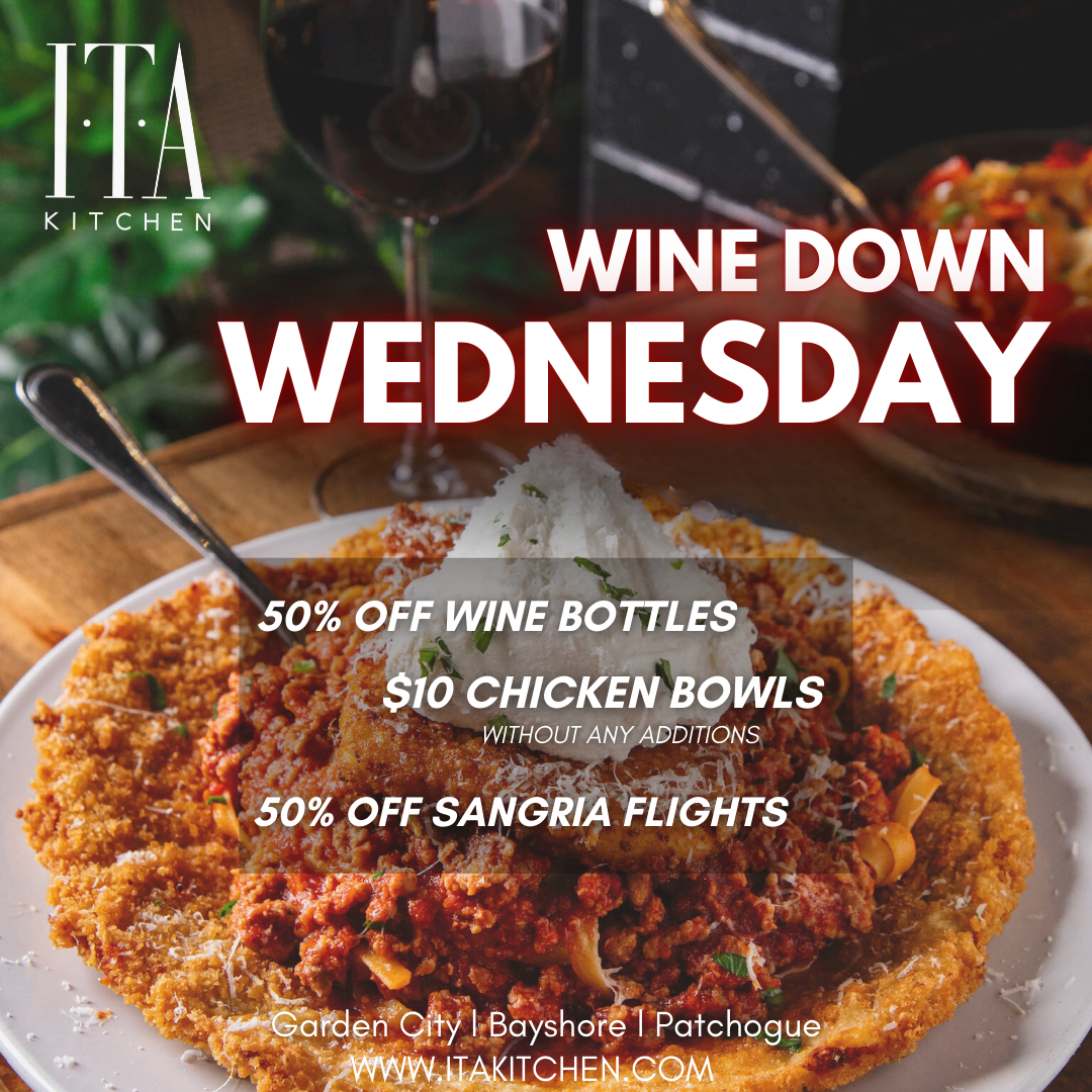 Wine Down Wednesday & Chicken Bowls | ITA Kitchen | Italian American ...