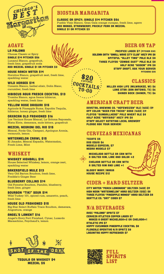 Wrigleyville - Hours & Location | Big Star in Chicago, IL