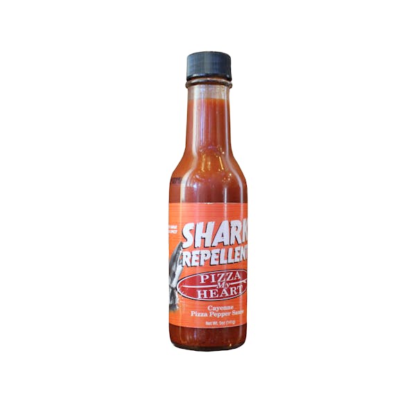 Case of 12 Cayenne Shark Repellant Pizza Pepper Sauce Bottles | Pizza ...