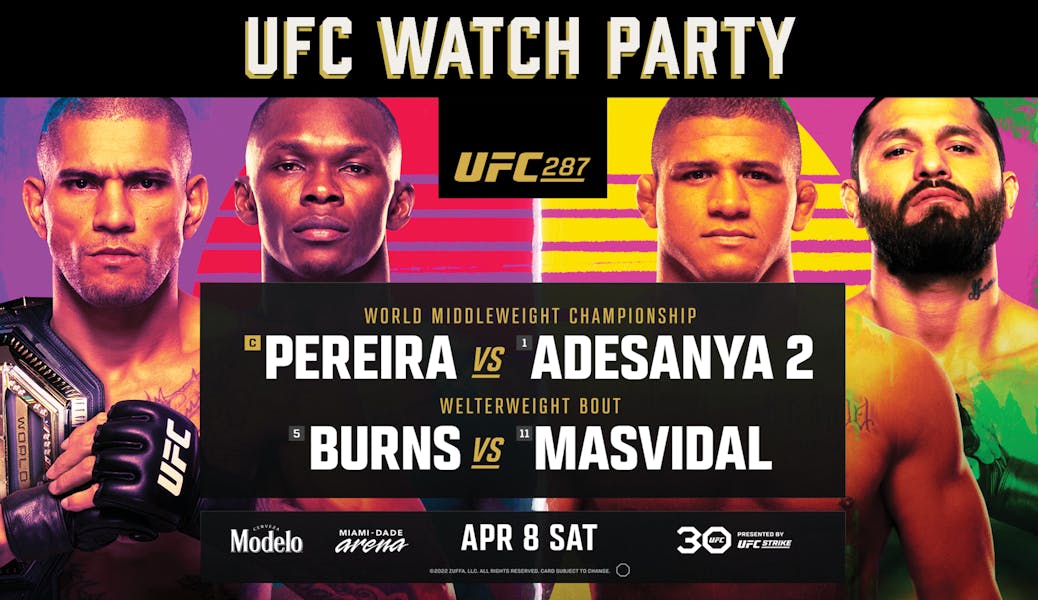 Your Home for UFC 287 | Brick House Tavern and Tap | Your House for the ...