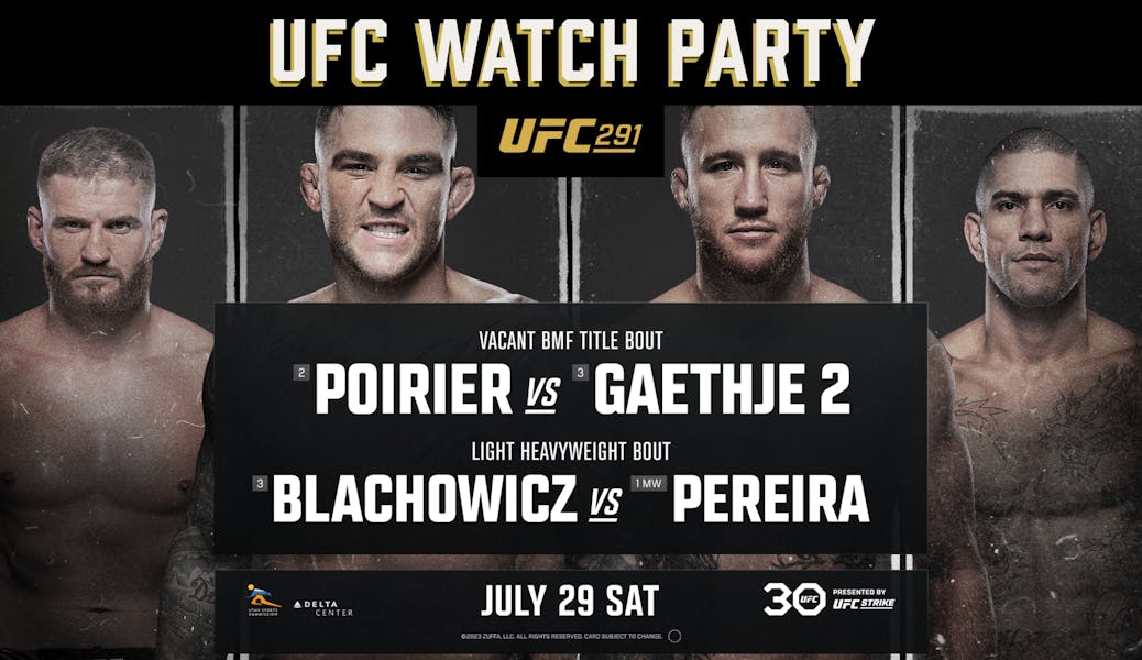 UFC 291 Fights at the House