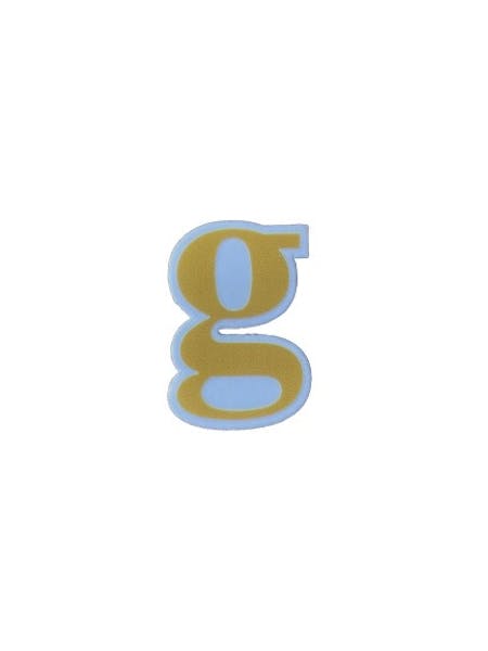 Little "g" Sticker | Gild