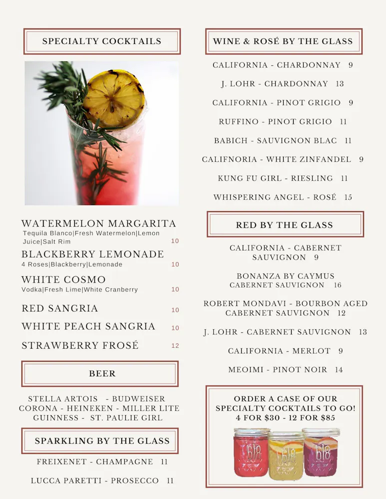 Menus | 618 Restaurant