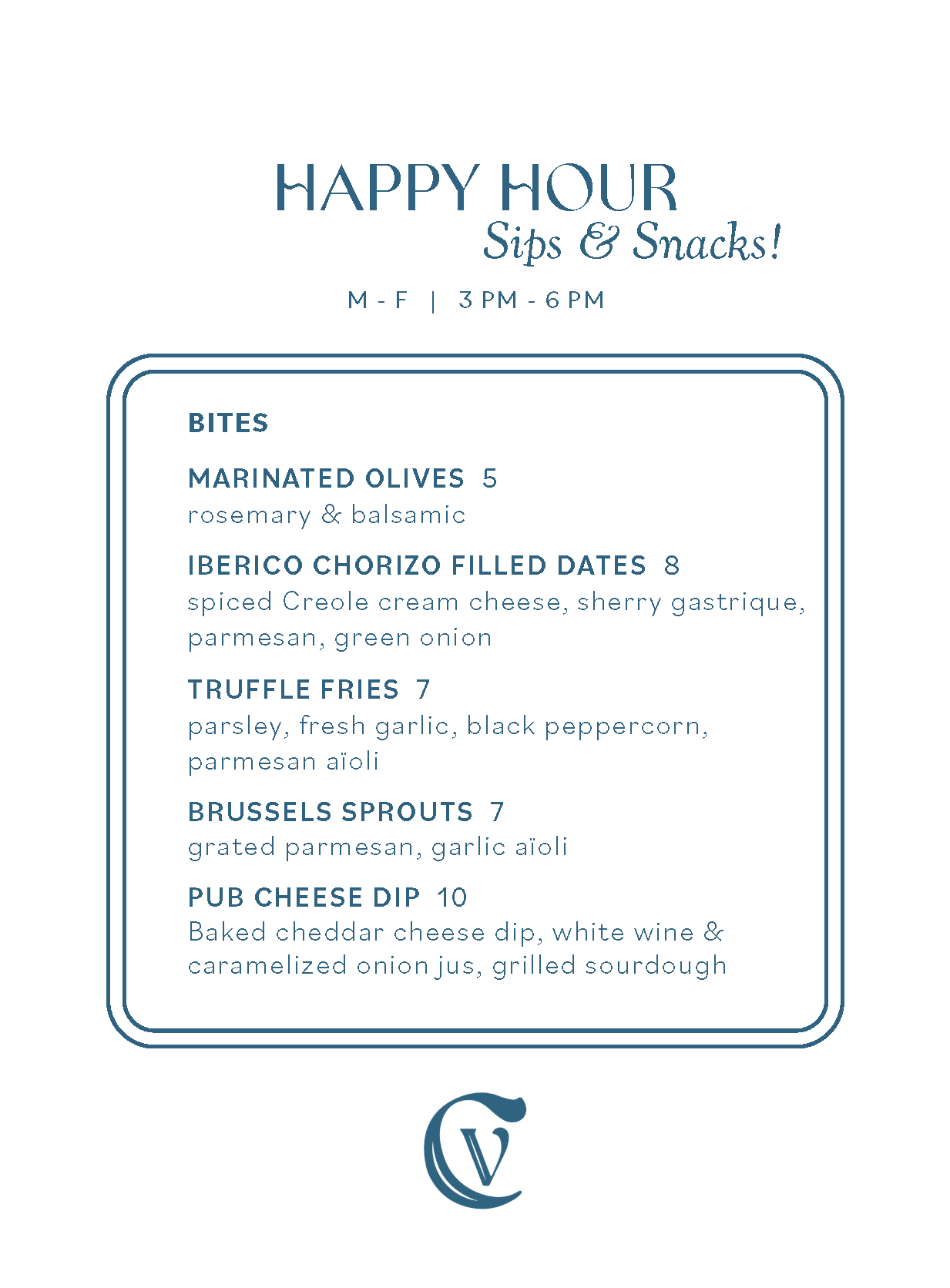 Happy Hour | Copper Vine | Wine Bar in New Orleans, LA