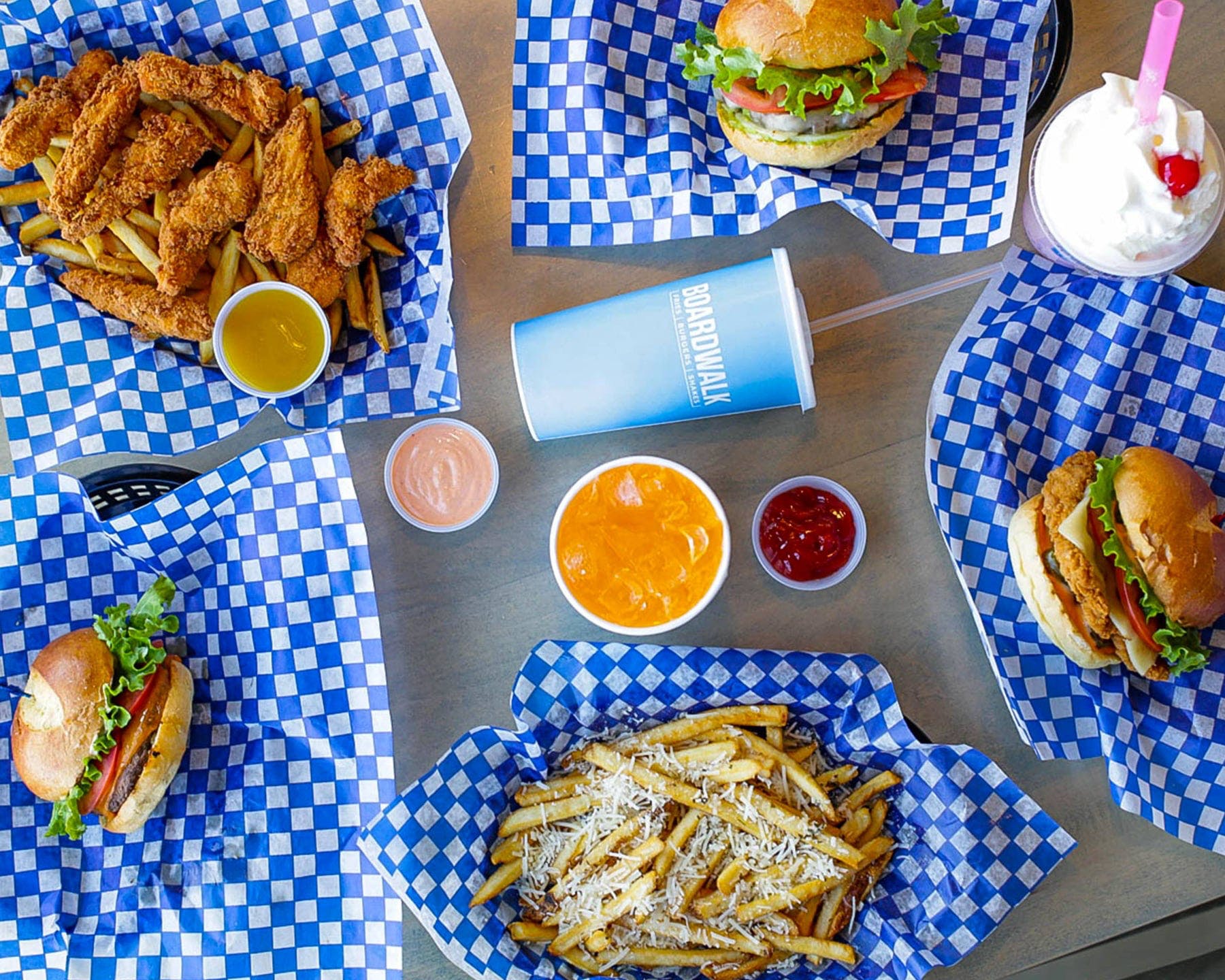 Menus | Boardwalk Fresh Burgers and Fries in Alexandria, VA