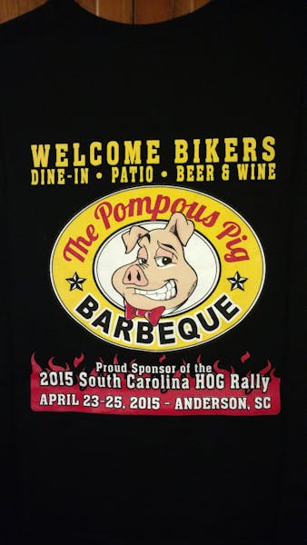 CLOSE OUT SPECIAL! HOG Rally T-Shirt | The Pompous Pig