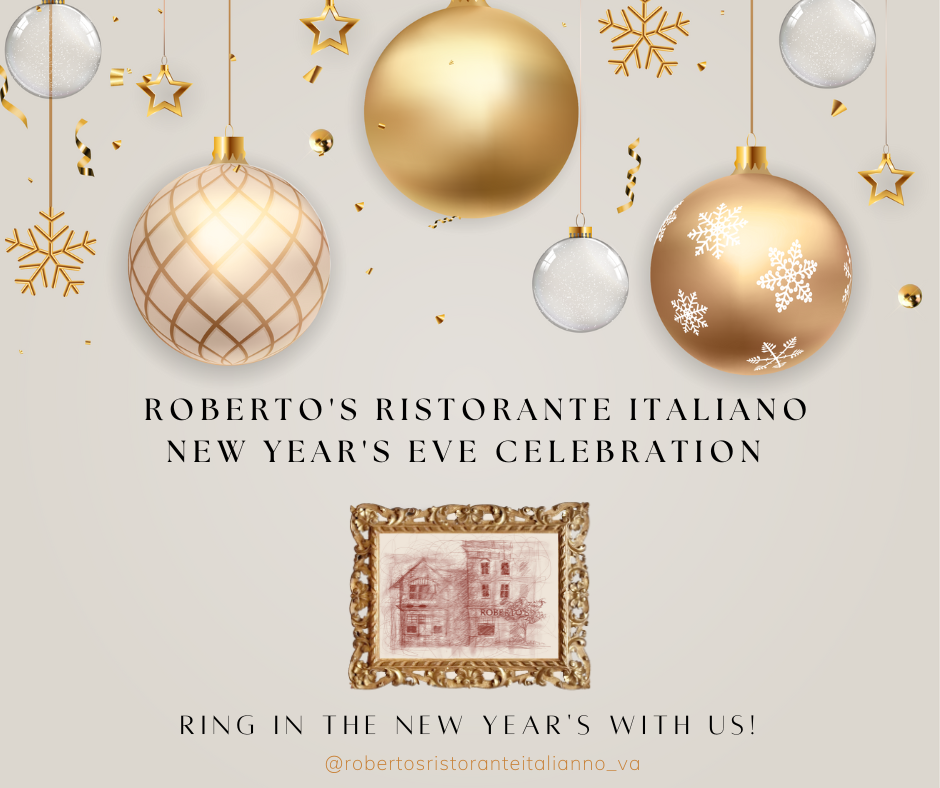 New Year's Eve 2026 | Roberto's Ristorante Italiano | Authentic Italian ...