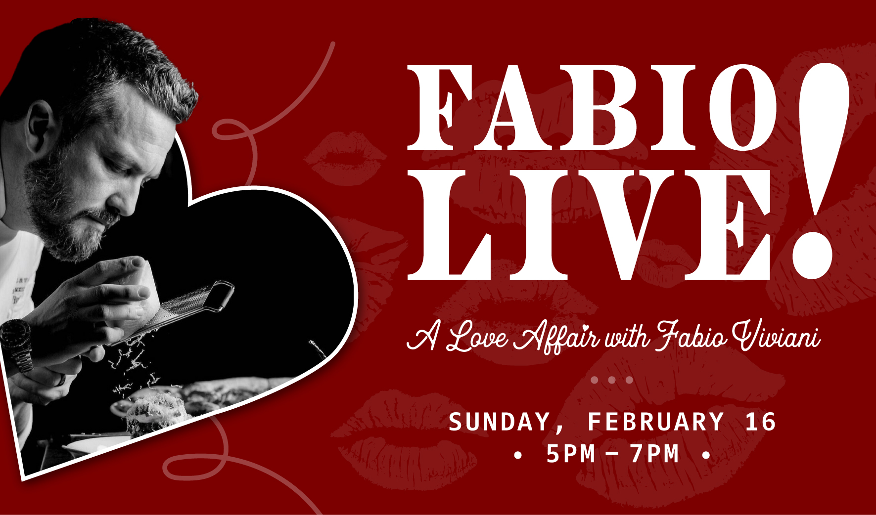 FABIO LIVE! A Love Affair With Fabio Viviani