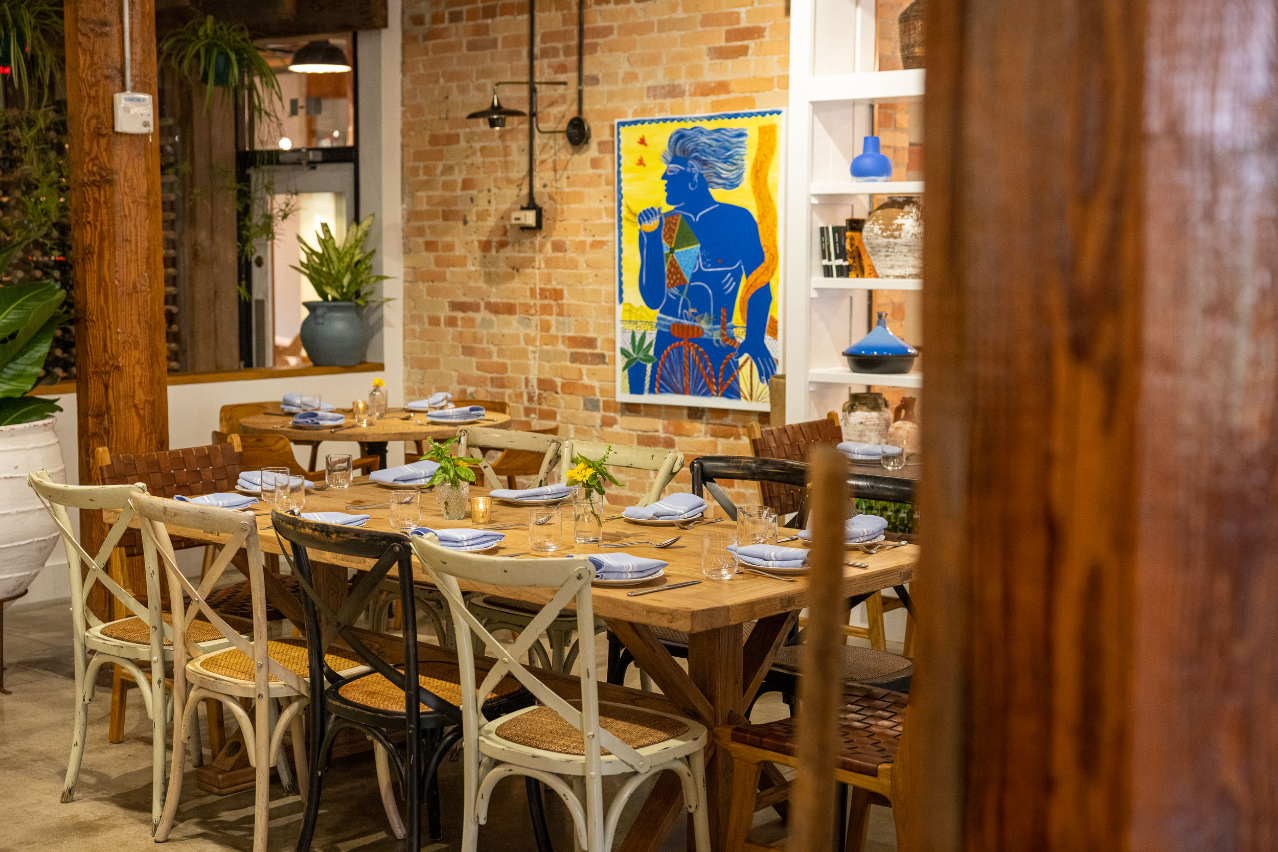 Semi-Private Dining | Nikos Durham | Greek Restaurant in Durham, NC