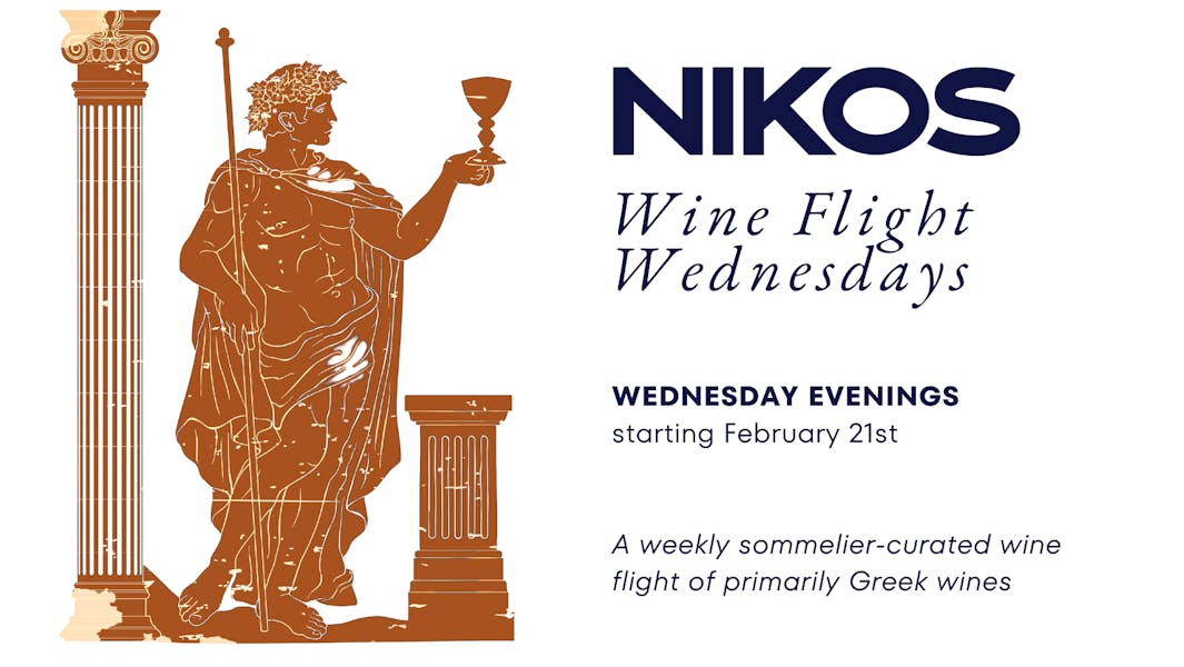 Wine Flight Wednesdays | Nikos Durham | Greek Restaurant in Durham, NC