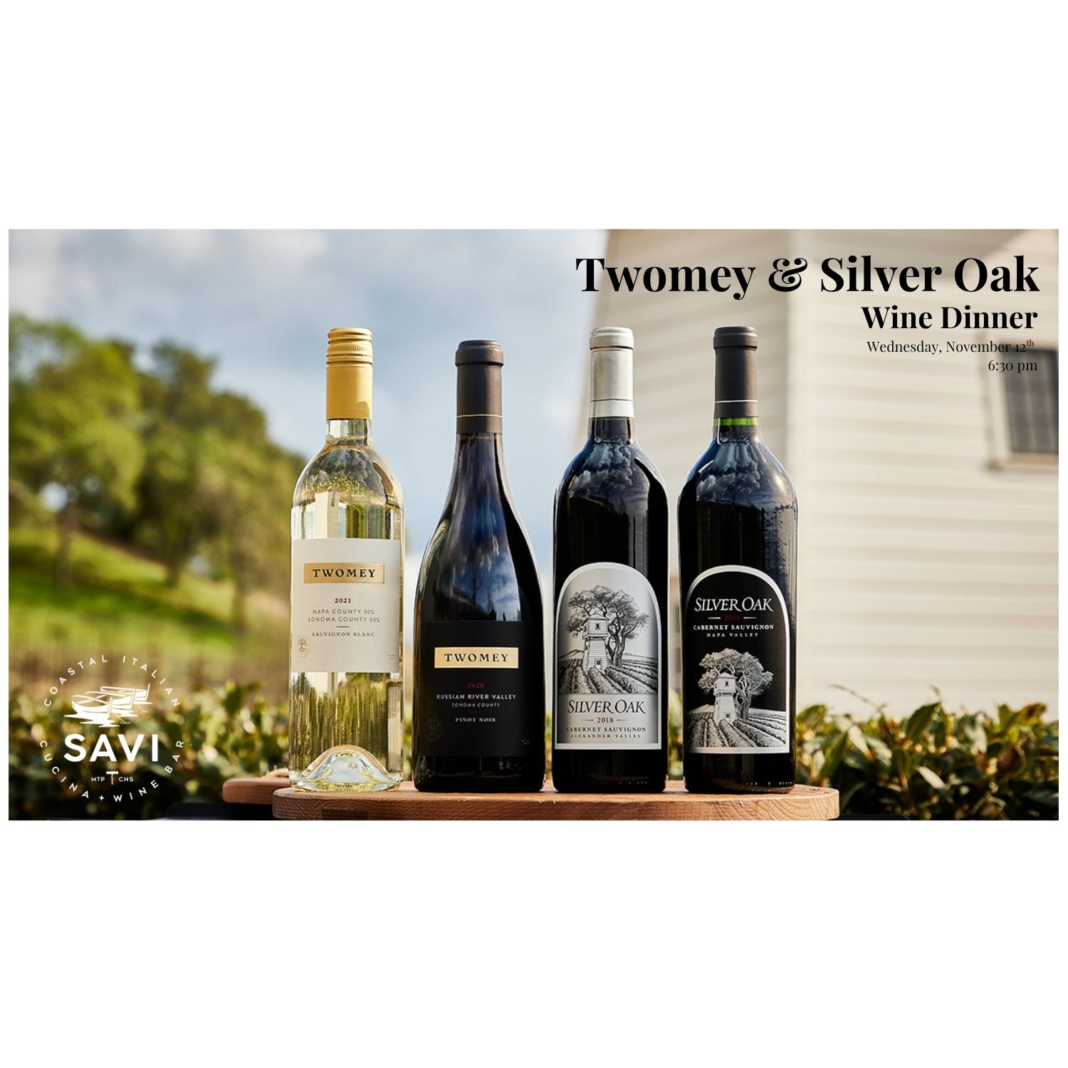 Silver Oak Wine Dinner: A Night of California Classics