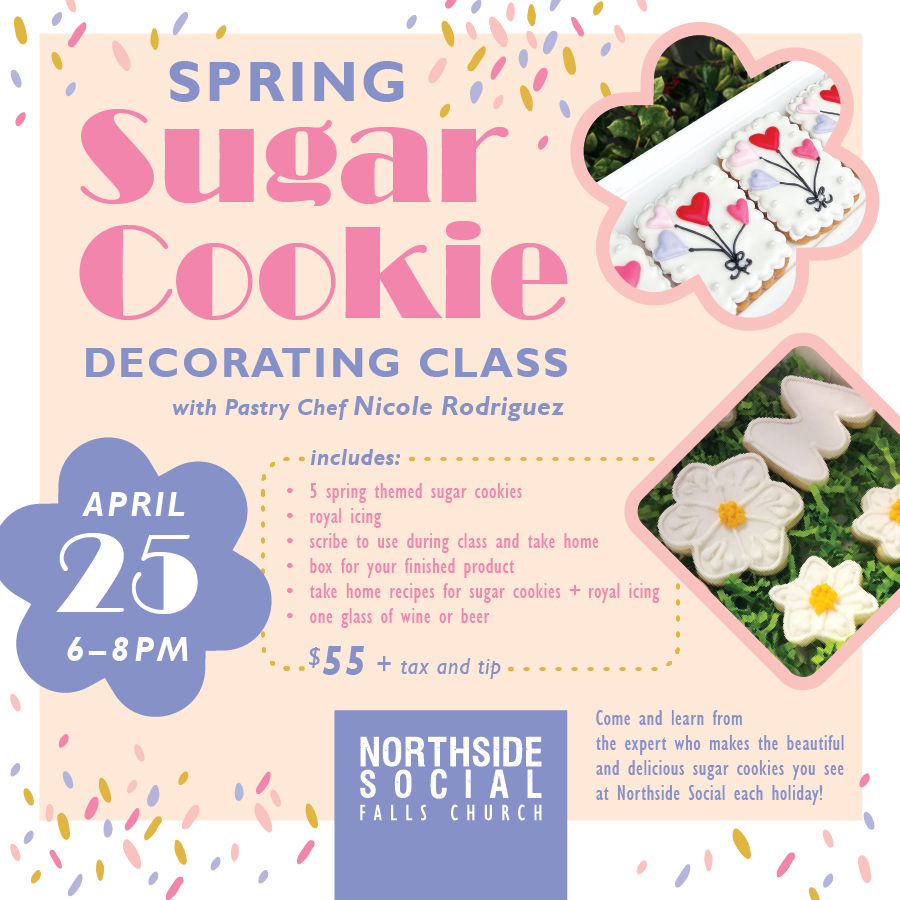 Spring Cookie Decorating Class | Northside Social