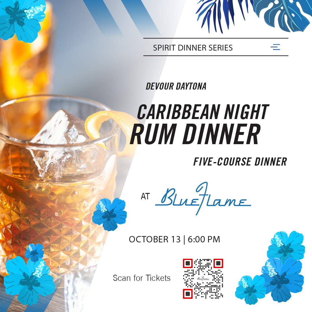 Caribbean Night: Rum Dinner | Blue Flame | American Restaurant in ...