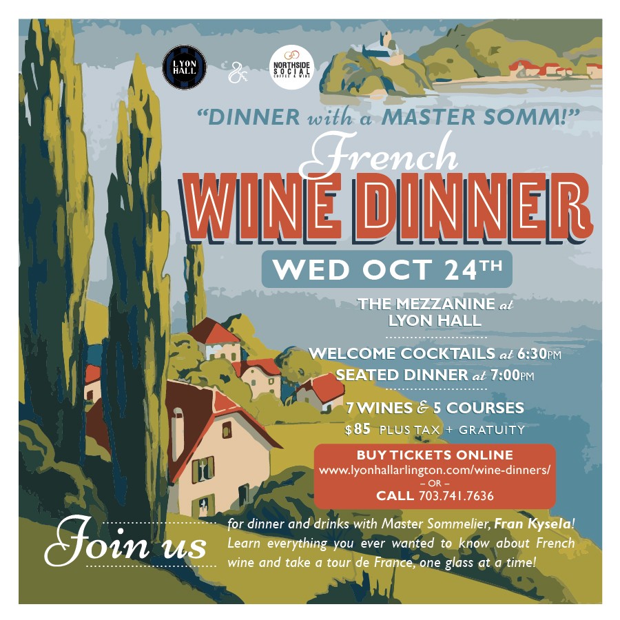 French Wine Dinner | Lyon Hall