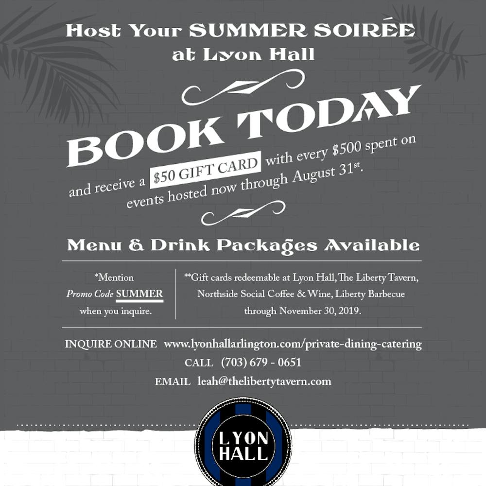 Private Dining & Catering | Lyon Hall