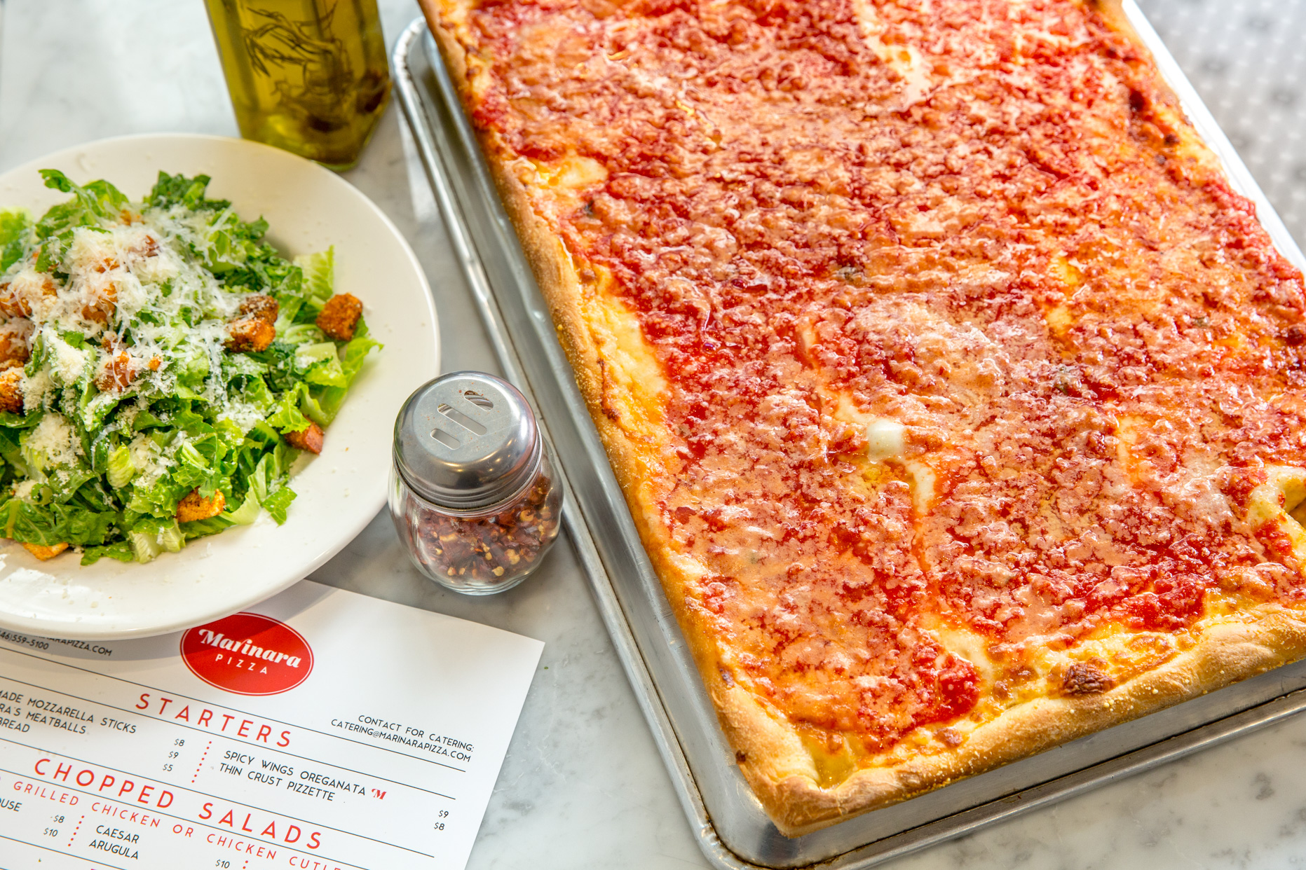 Menus | Marinara Pizza