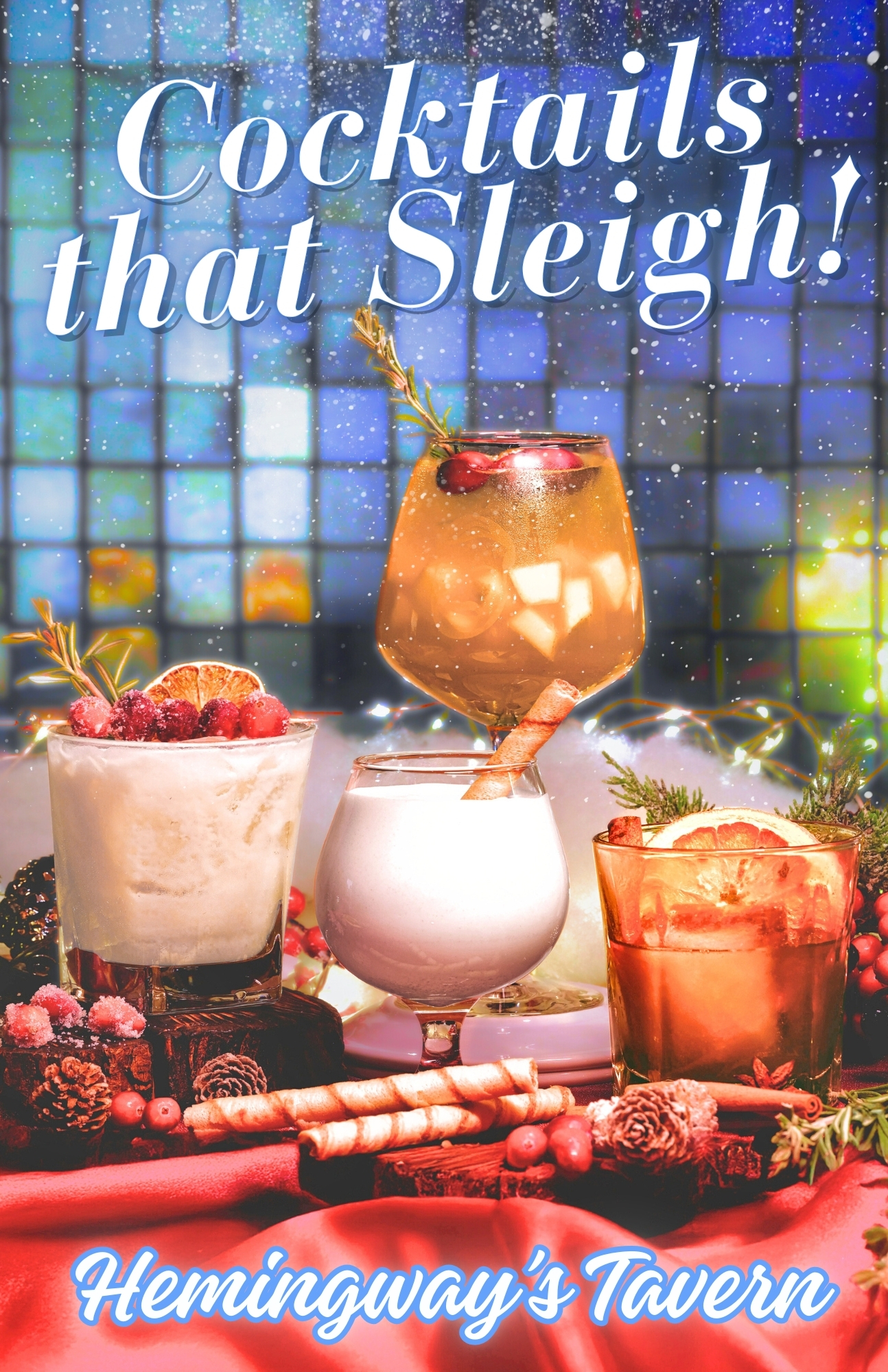 Hemingway's Holiday Drink Menu | Hemingway's Tavern