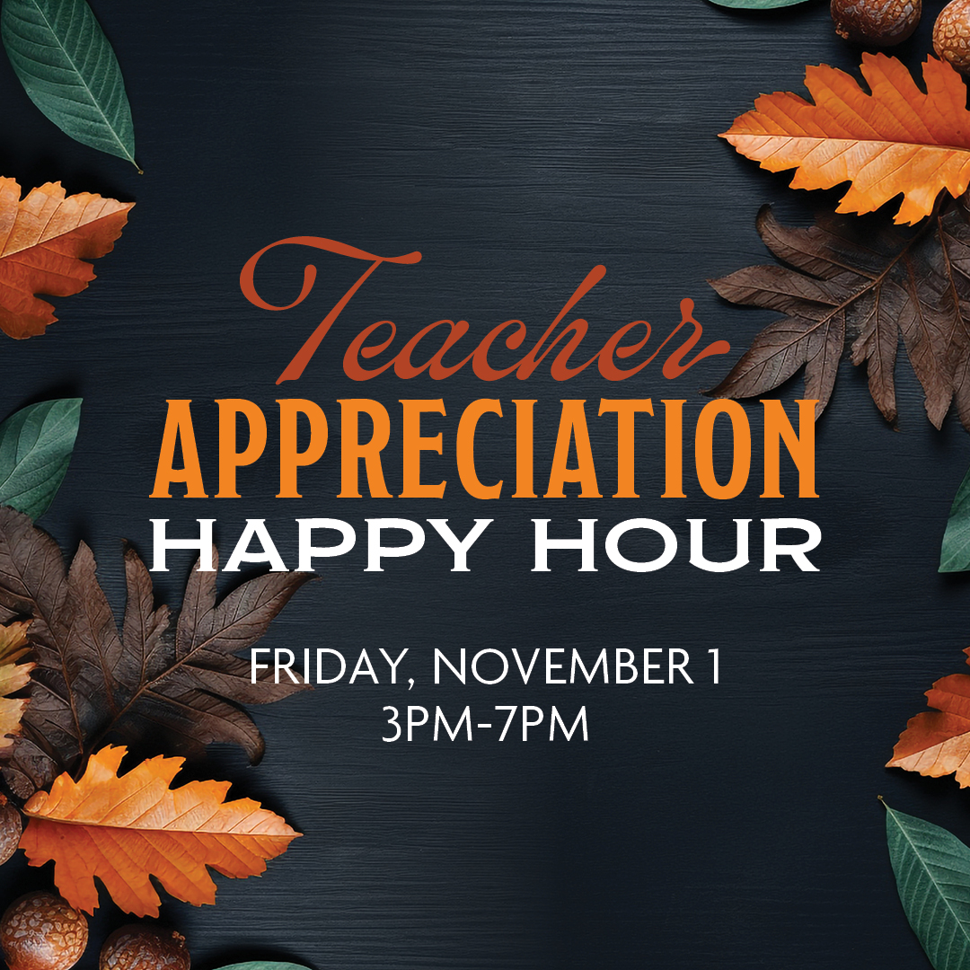 Teacher Appreciation Happy Hour At The Shannon Rose