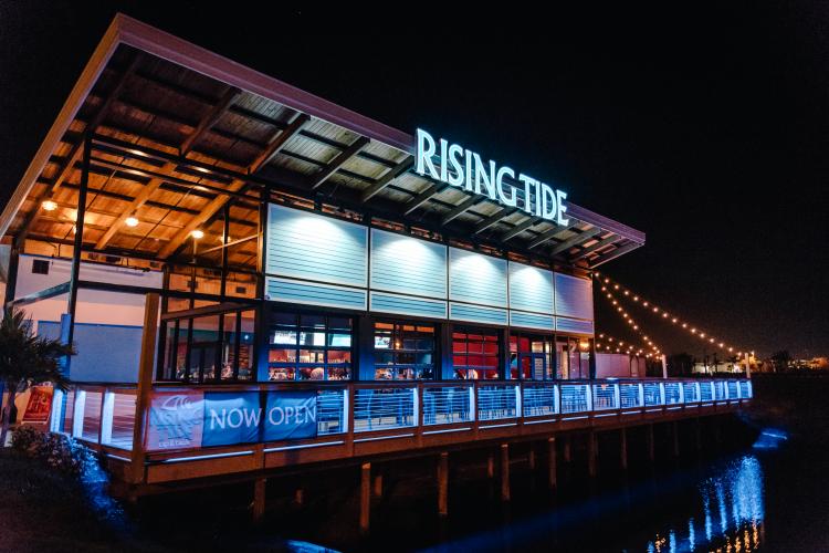 Hours & Location | Rising Tide Tap & Table