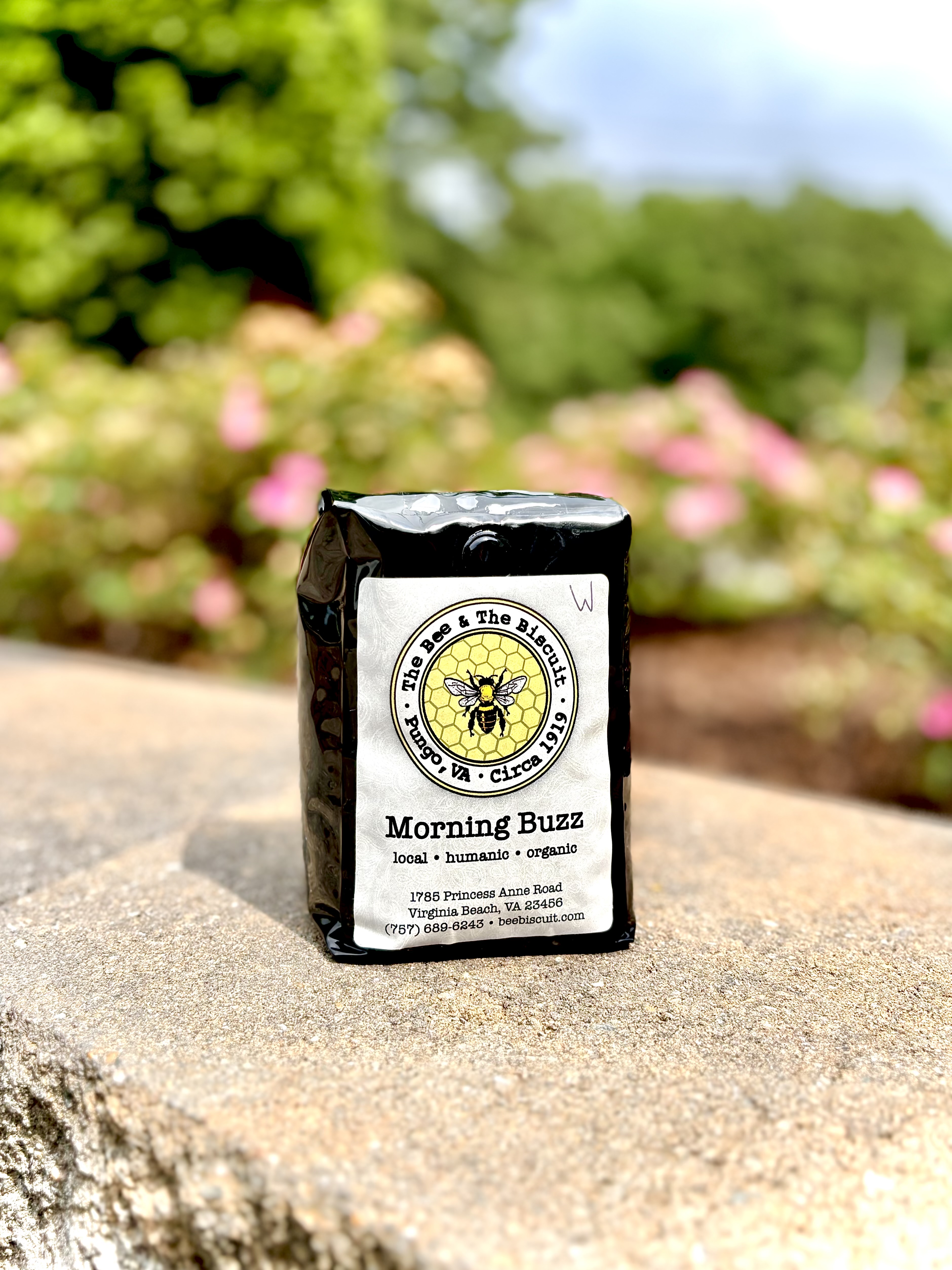 Signature Morning Buzz Bagged Coffee | The Bee & Biscuit
