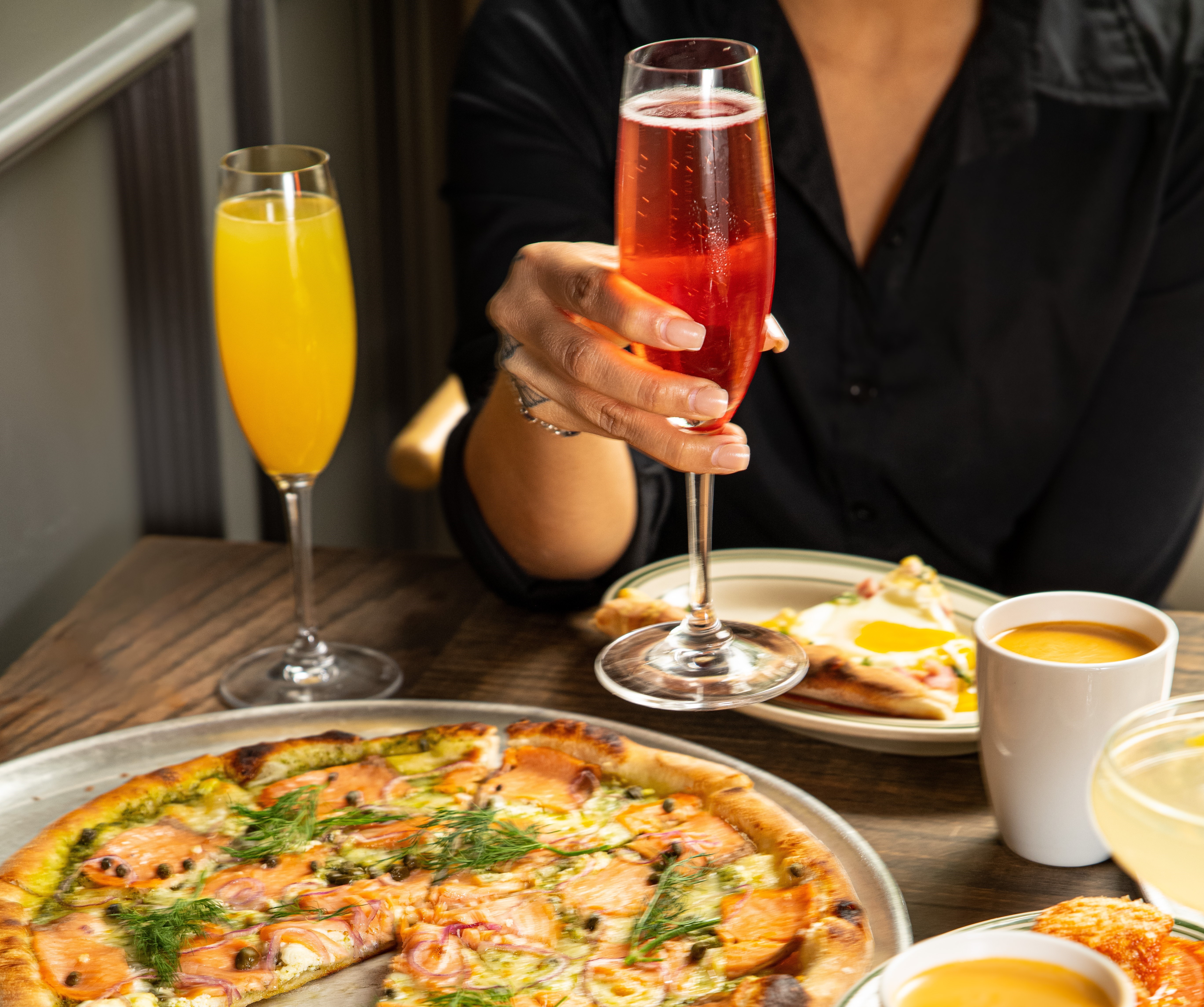 Mimosa Madness at Delucca